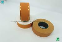 China Yellow Cork Tipping Paper Excellent Optical And Printed Appearance 65% Opacity for sale