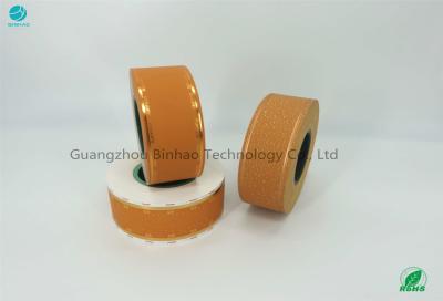 China Yellow Cork Tipping Paper Cigarette Packed 66mm Inner Core for sale