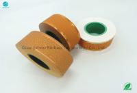 China Cigarette Yellow Cork Tipping Paper Hot Stamping 3cm Foil for sale