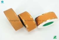 China Cigarette Yellow Cork Tipping Paper Hot Stamping 3cm Foil for sale