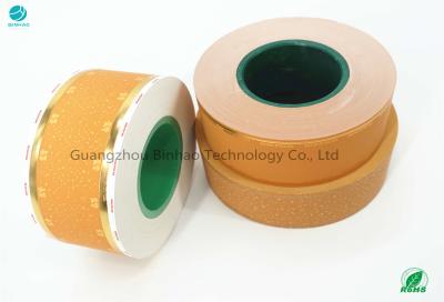 China Yellow Cork Tipping Paper Lip Release Function 34 Gsm Weight for sale