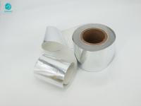 China 55Gsm Aluminium Foil Metal Silver Package Foil Paper For Wrapping Cigarette for sale