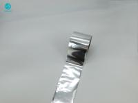 China 55Gsm Aluminium Foil Metal Silver Package Foil Paper For Wrapping Cigarette for sale