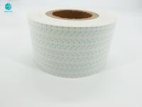 China 58gsm Green Pattern White Inner Liner Paper In Roll For Cigarette Package for sale