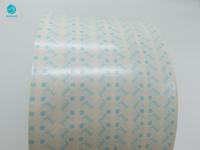 China 58gsm Green Pattern White Inner Liner Paper In Roll For Cigarette Package for sale