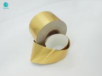 China OEM Golden Composite 83mm Aluminium Foil Paper For Cigarette Inner Package for sale