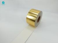 China 8011 Golden Composite Wrapper Aluminum Foil Paper For Cigarette Packaging for sale