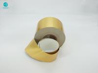 China 8011 Bright Gold Composite Aluminum Foil Paper For Cigarette Inner Packaging for sale