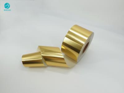 China Bright Gold 55Gsm Tobacco Cigarette Wrapping Aluminium Foil Package Paper for sale