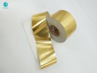 China Bright Gold 55Gsm Tobacco Cigarette Wrapping Aluminium Foil Package Paper for sale