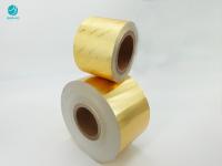 China Custom Composite Paper Rolls 58gsm Aluminium Foil Paper For Cigarette Package for sale