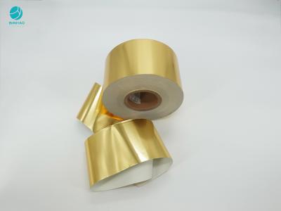 China Gold Bright Aluminum Foil Paper Wrapping Cigarette for sale