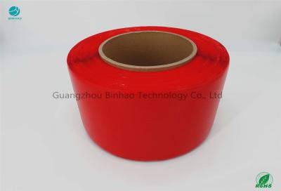 China Big Red Tear Strip Tape For Express Package 4.0mm Size MOPP Materials for sale