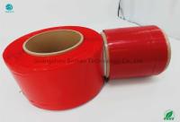 China Big Red Tear Strip Tape For Express Package 4.0mm Size MOPP Materials for sale