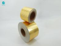 China Custom Gold Composite 114mm Aluminum Foil Paper For Cigarette Inner Packing for sale