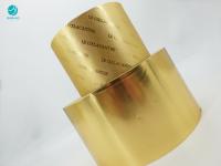 China Custom Gold Composite 114mm Aluminum Foil Paper For Cigarette Inner Packing for sale