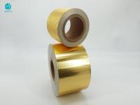 China OEM Composite Soft 1500m Gold Aluminium Foil Paper For Cigarette Package for sale
