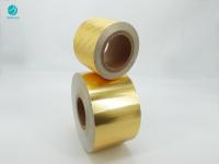 China OEM Composite 83mm Gold Aluminium Foil Paper For Cigarette Tobacco Package for sale