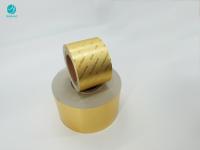 China OEM Composite 83mm Gold Aluminium Foil Paper For Cigarette Tobacco Package for sale