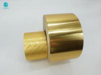 China OEM Composite 83mm Gold Aluminium Foil Paper For Cigarette Tobacco Package for sale