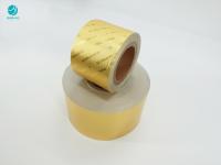 China Food Grade Composite Golden 8011 Aluminum Foil Cigarette Packaging Paper for sale