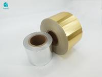 China Silver Golden Cigarette Package Aluminium Foil Paper With Smooth Surface for sale