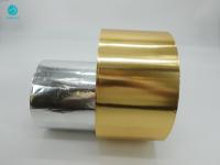 China Silver Golden Cigarette Package Aluminium Foil Paper With Smooth Surface for sale