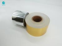 China Custom Color Composite 114mm Aluminum Foil Paper For Packing Cigarette for sale