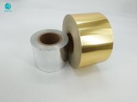 China Custom Color Composite 114mm Aluminum Foil Paper For Packing Cigarette for sale