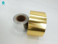 China Smooth Glossy Silvery Golden Aluminum Foil Paper For Cigarette Inner Package for sale