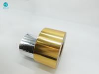 China 55Gsm Silver Gold Cigarette Wrapper Aluminium Foil Tobacco Package Paper for sale