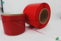 China Permanent Self - Sticky Tear Strip Tape 152mm Size Red / Clear / Gold Color for sale