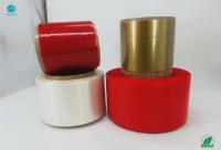 China Low Heat Sensitive 5mm Tear Strip Tape Stick On The Box Easy Opening By Hand Tear Tape for sale