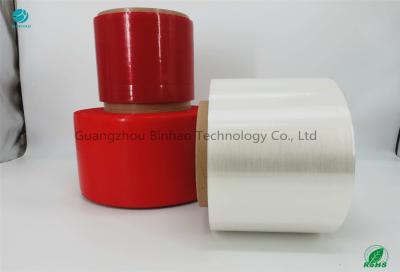China PET / MOPP / BOPP 152mm Core 50000m Tear Strip Tape UV Resistant for sale