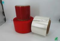 China PET / MOPP / BOPP 152mm Core 50000m Tear Strip Tape UV Resistant for sale