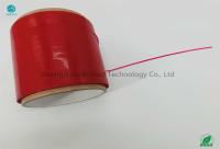 China PET / MOPP / BOPP 152mm Core 50000m Tear Strip Tape UV Resistant for sale