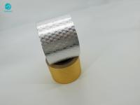 China Eco Friendly Embossed Logo Aluminum Foil Paper For Cigarette Inner Packaging for sale