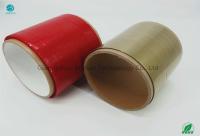 China Envelope Tear Strip Tape Inner Core 152mm Gold Color PET for sale