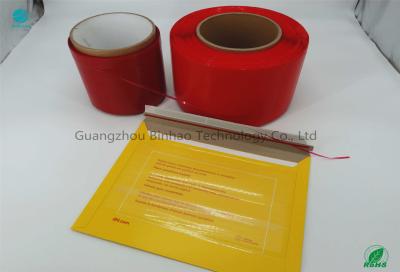 China Self - Adhesive Express Bag 5mm Tear Tape 152mm for sale