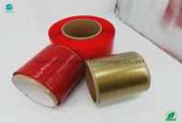 China 5mm Tear Tape Acrylic Adhesive MOPP / BOPP / PET 50000m for sale