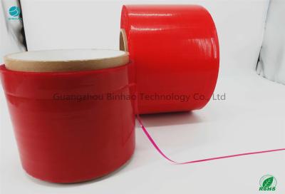China Tear Strip Tape No Sound 152mm Big Red Color For Express Delivery Bag for sale