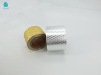 China Hot Stamping Embossing 8011 Aluminum Foil Paper For Cigarette Packaging for sale
