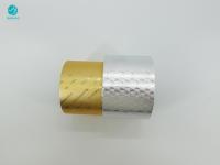 China Hot Stamping Embossing 8011 Aluminum Foil Paper For Cigarette Packaging for sale