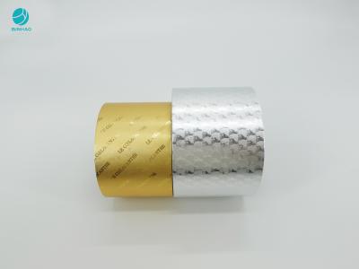 China Eco - Friendly Cigarette Package Aluminium Foil Paper With Custom Color Logo for sale