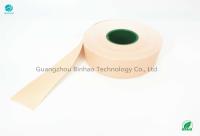 China 34-35gsm Grammage Tobacco Filter Paper Packaging Raw Materials Pink Color Coating Gloss Treatment for sale