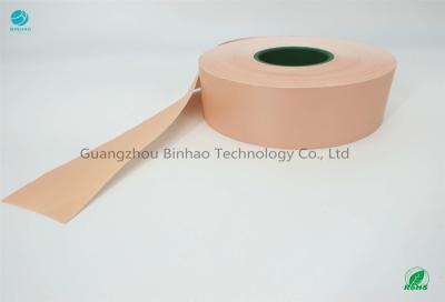 China 34-35gsm Grammage Tobacco Filter Paper Packaging Raw Materials Pink Color Coating Gloss Treatment for sale