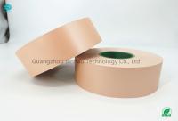 China 34-35gsm Grammage Tobacco Filter Paper Packaging Raw Materials Pink Color Coating Gloss Treatment for sale