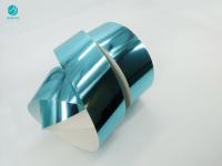 China Decorative Light Glossy Blue Cardboard Inner Frame Paper For Cigarette Packing for sale