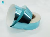 China Metalized Coated Blue Cardboard Paper Inner Frame For Cigarette Case Package for sale