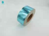 China Metalized Coated Blue Cardboard Paper Inner Frame For Cigarette Case Package for sale